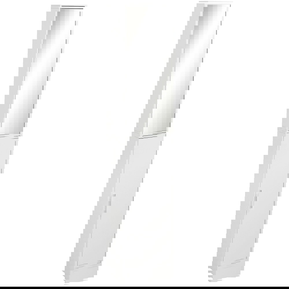 kleankin Tall Mirrored Bathroom Cabinet Tallboy Unit | Rackhams