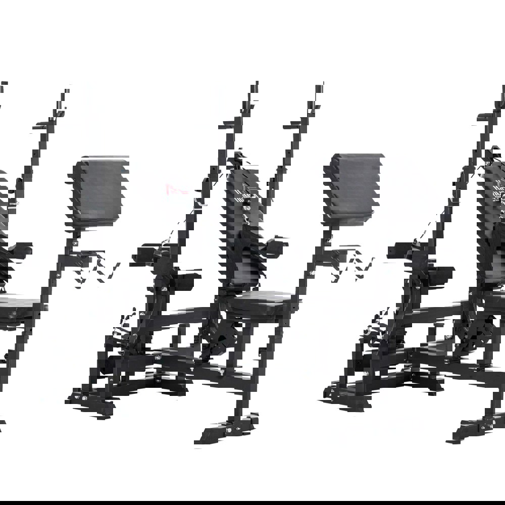 HOMCOM Multi-Exercise Full-Body Weight Bench with | Rackhams