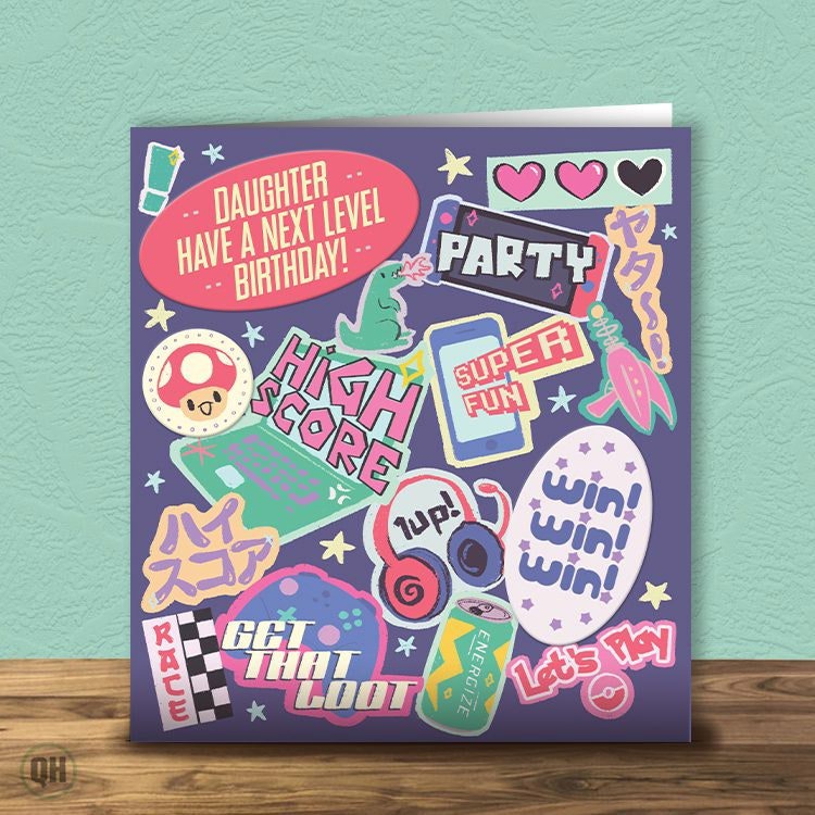 Daughter Birthday Card - Have A Next Level Birthday! | Rackhams