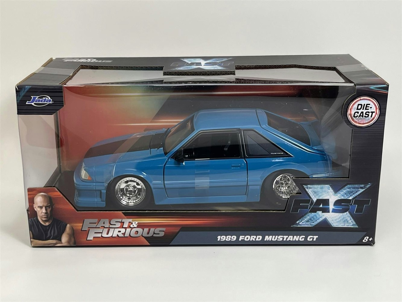 Jada Fast & Furious Jacobs 1989 Ford Mustang GT 1:24 | Rackhams