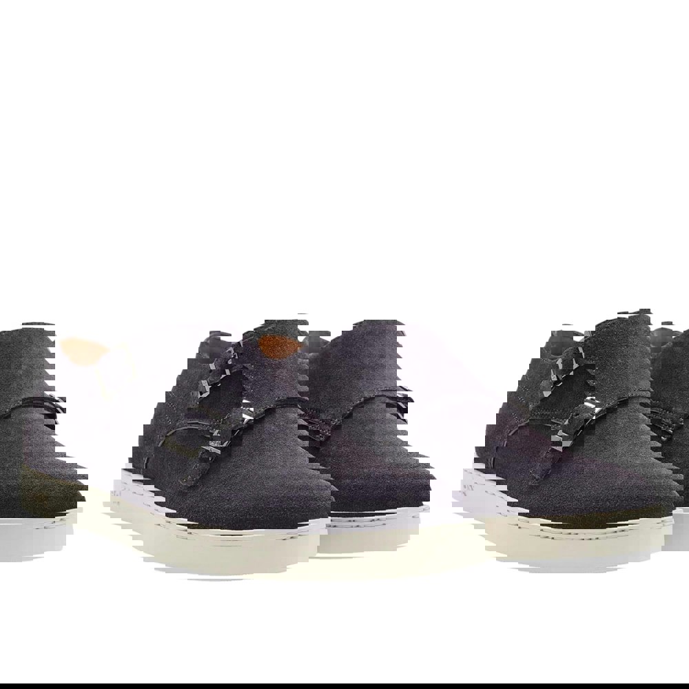 Boss Mens Devin Suede Oxford Shoes - Dark Blue | Rackhams