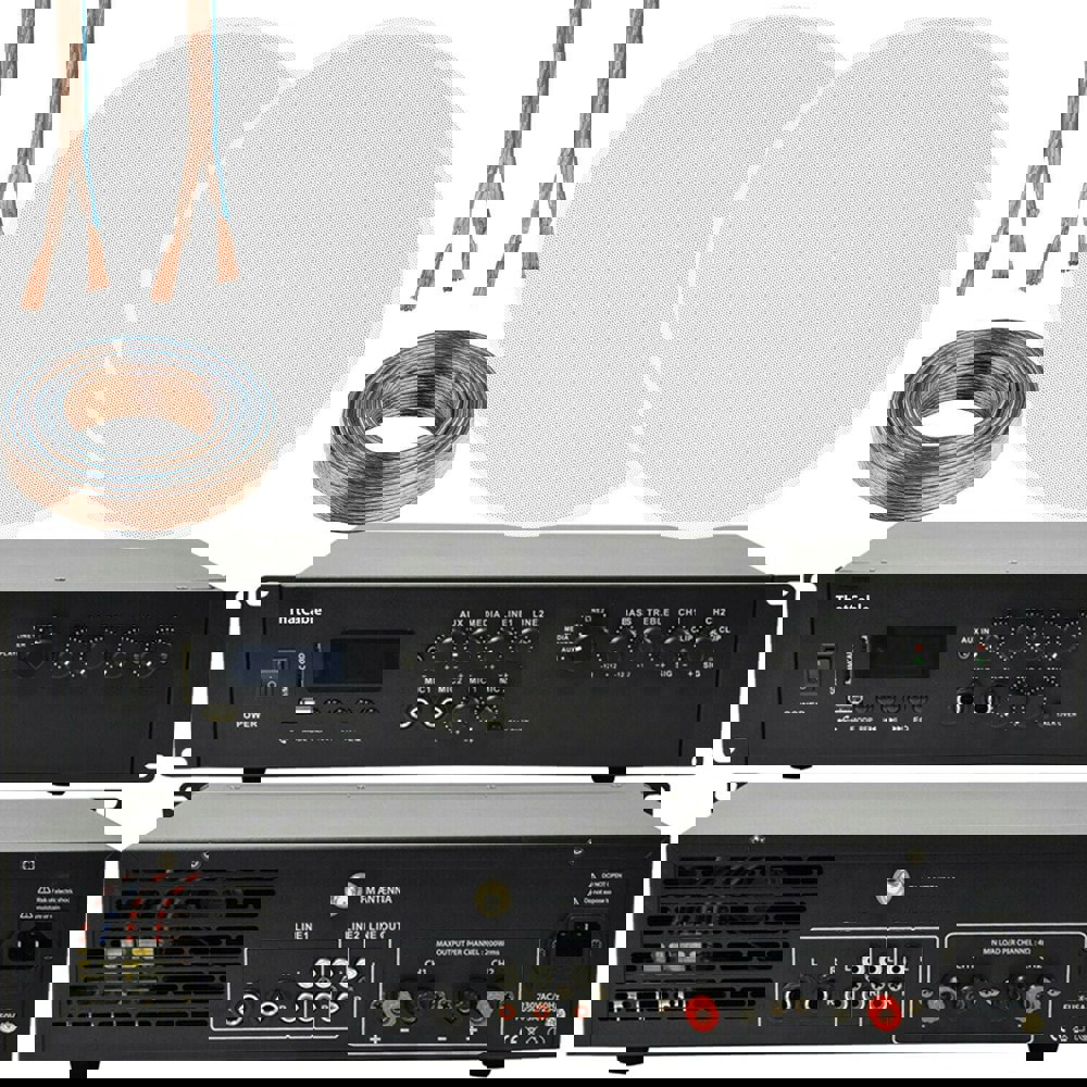 Loops 400W Bluetooth Sound System 2x 8 Slim Ceiling | Rackhams