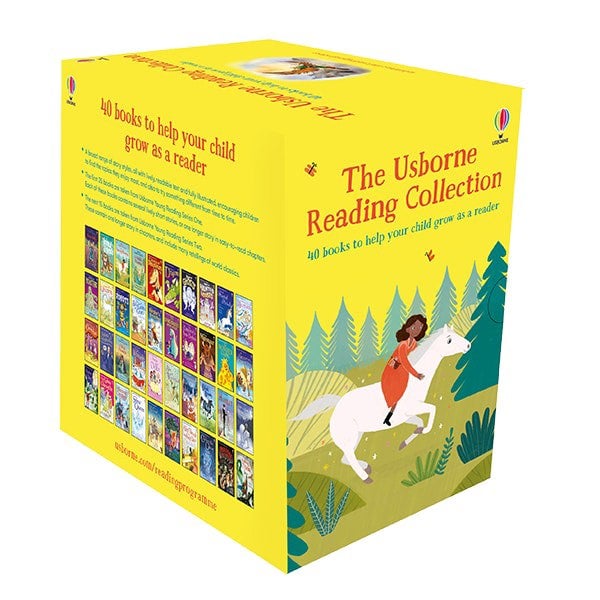 Usborne Young Reading Collection 40 Illustrated Books | Rackhams