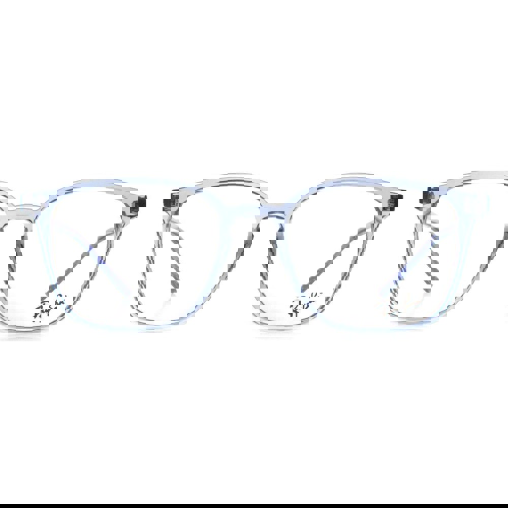 Ray-Ban RX7185 Unisex Erwachsene Transparent Dark Blue | Rackhams