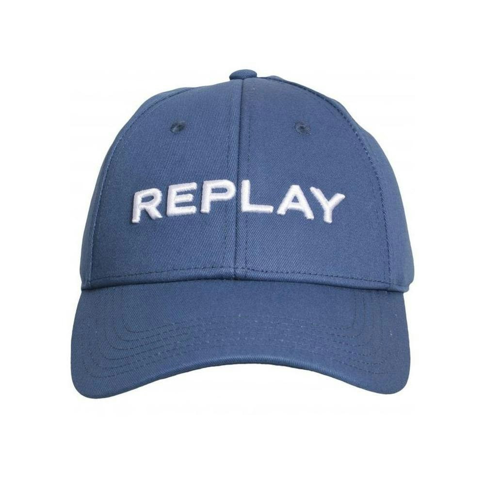 Replay Classic Logo Baseball Cap, Indigo Blue | Rackhams