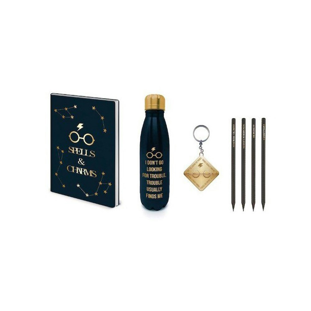 Harry Potter Trouble Finds Me Water Bottle Set (Pack | Rackhams