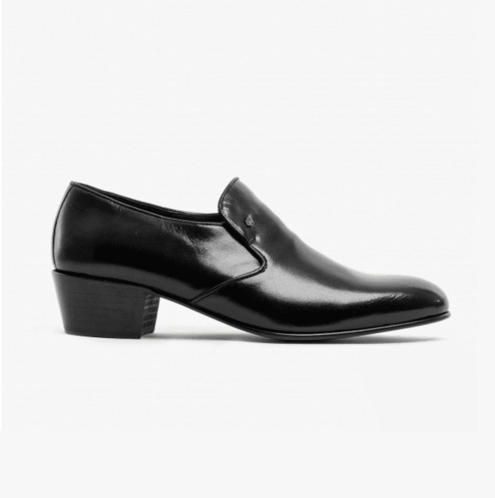 Club Cubano BILBAO Mens Soft Leather Plain Cuban Heel | Rackhams