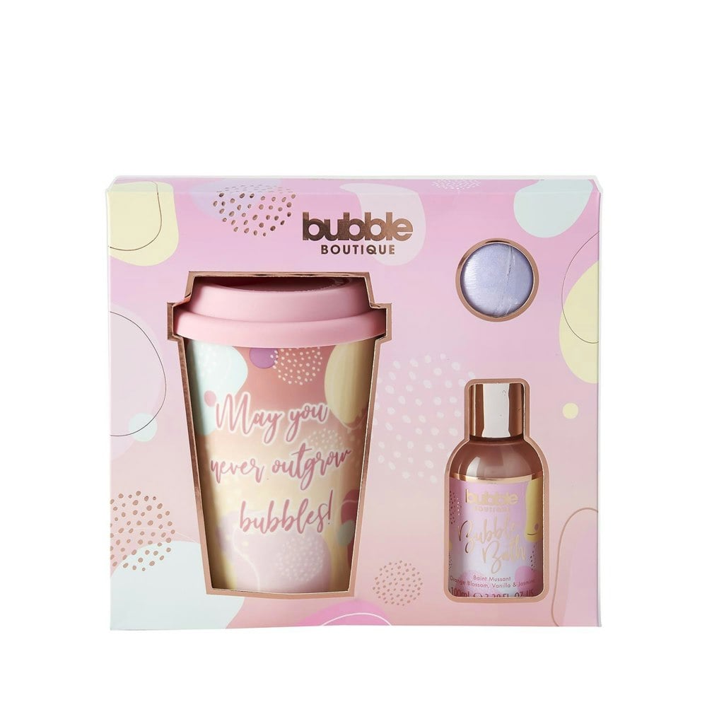 Style & Grace Bubble Boutique Travel Mug Gift Set - | Rackhams