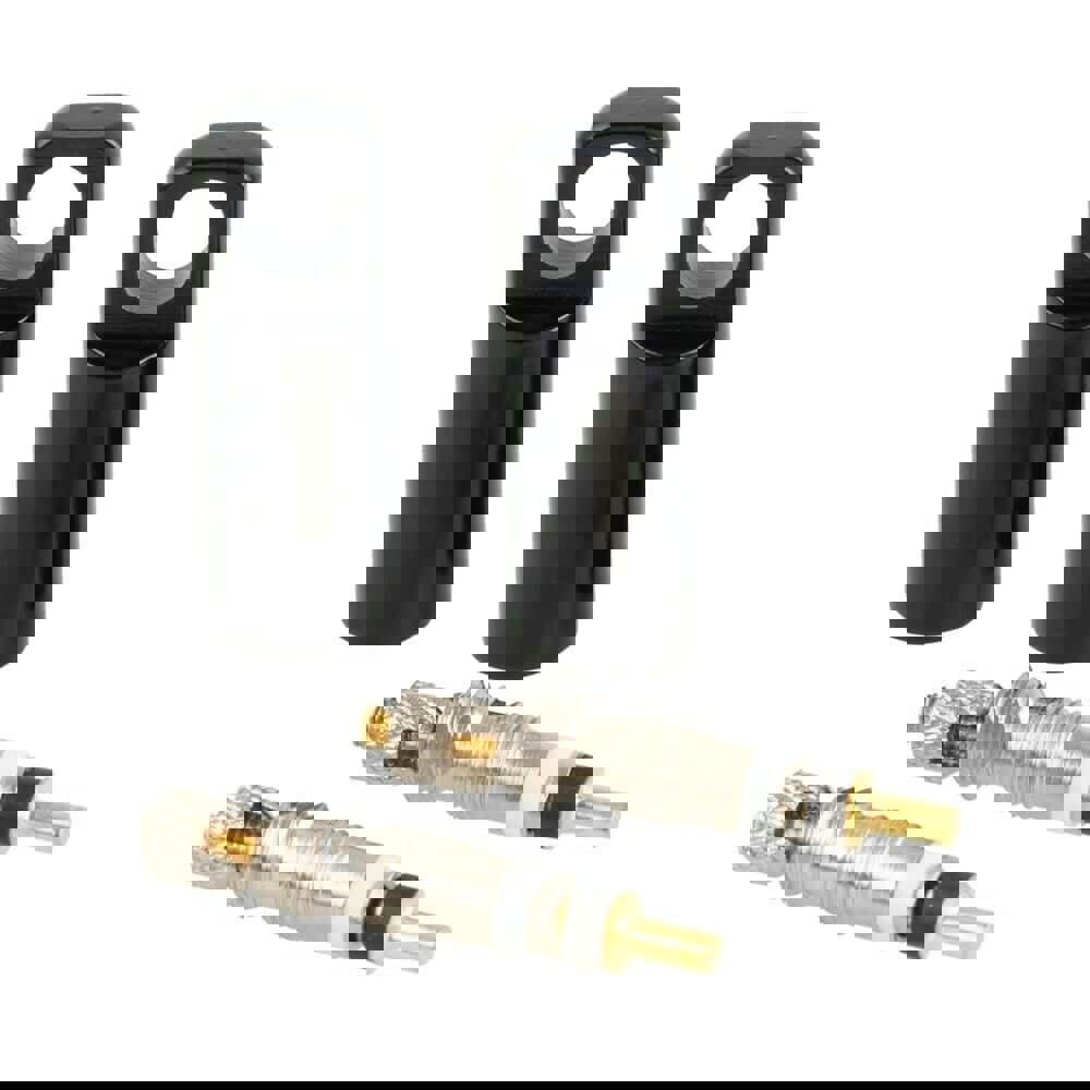 Oxford Tubeless Valve Cores (Pack of 4) and Alloy Cap | Rackhams