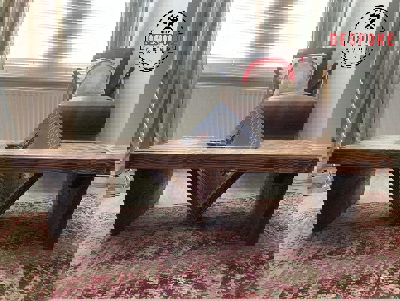 The Bespoke Carpentry Co Rustic Wooden Coffee Table | Rackhams