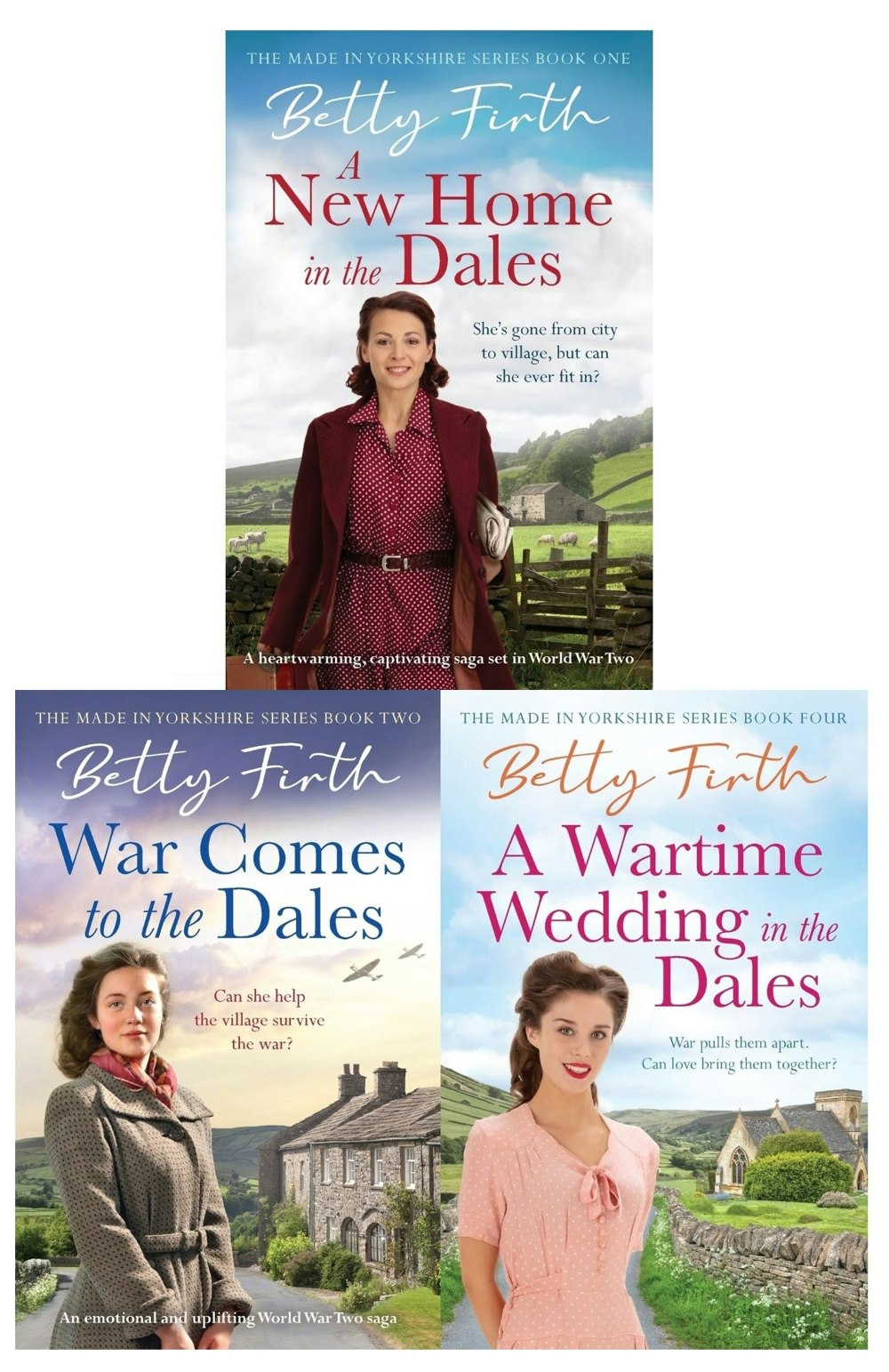 Made In Yorkshire Series 3 Books Set by Betty Firth (A | Rackhams