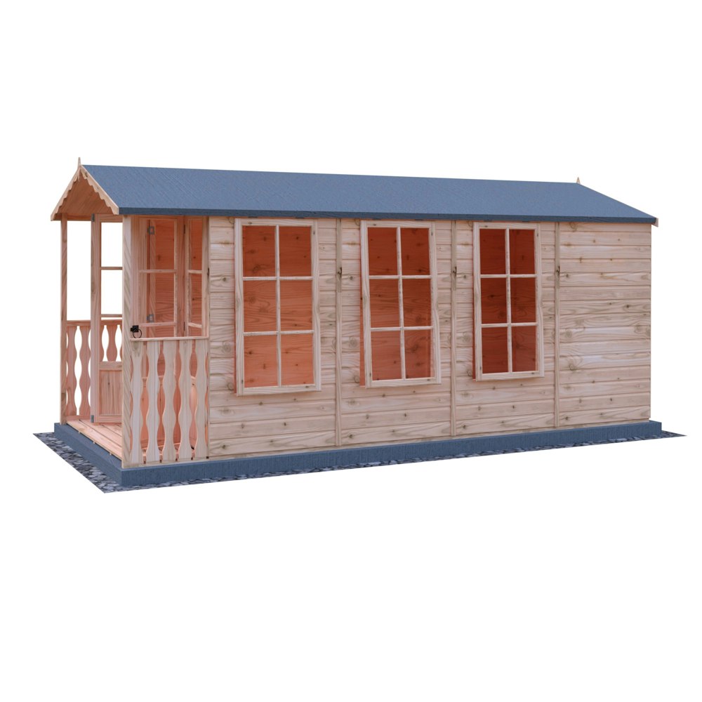 Shire Westminster & Verandah 13x7 12mm interlock Clad | Rackhams