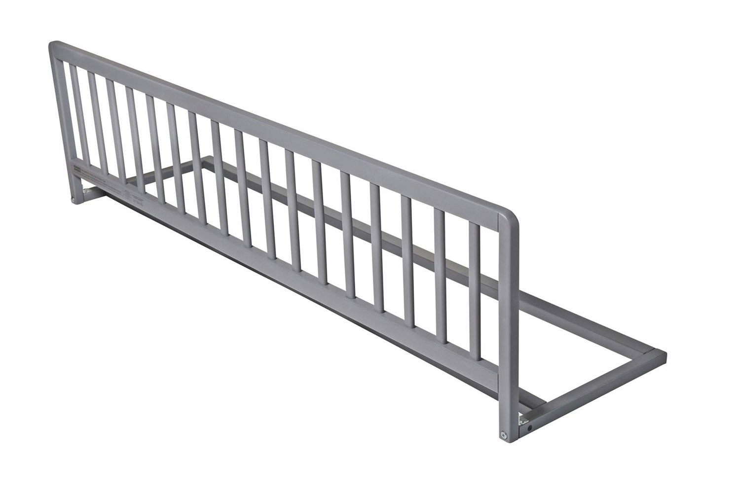 Safetots Extra Wide Wooden Bed Guard, Grey, 38cm High | Rackhams