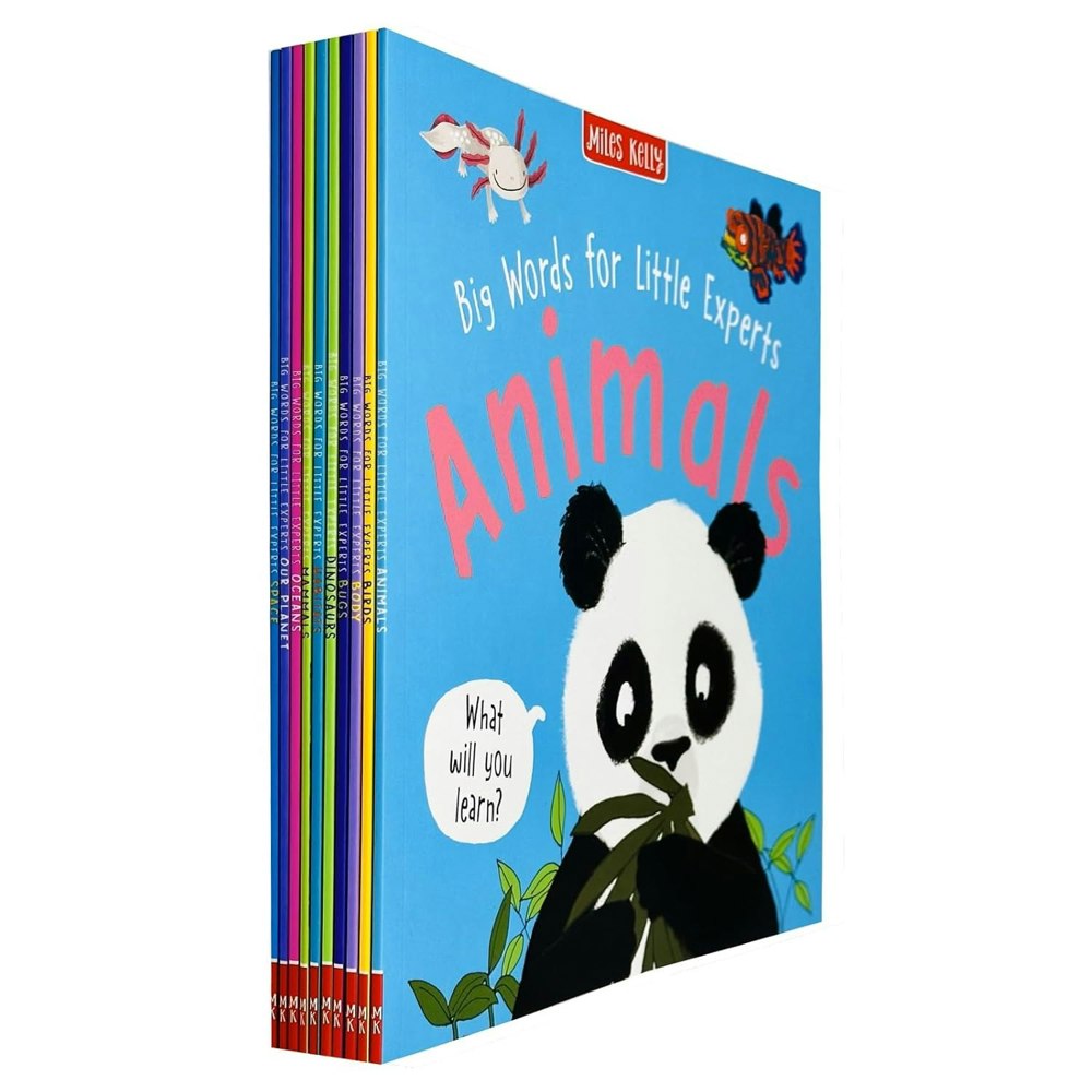 Big Words for Little Experts 10 Books Collection Set | Rackhams