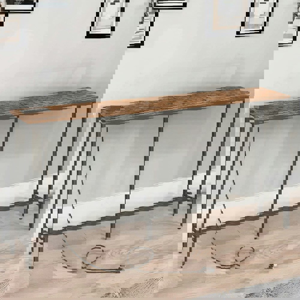 Rafaelo Mobilia Industrial Wide Console Table With | Rackhams