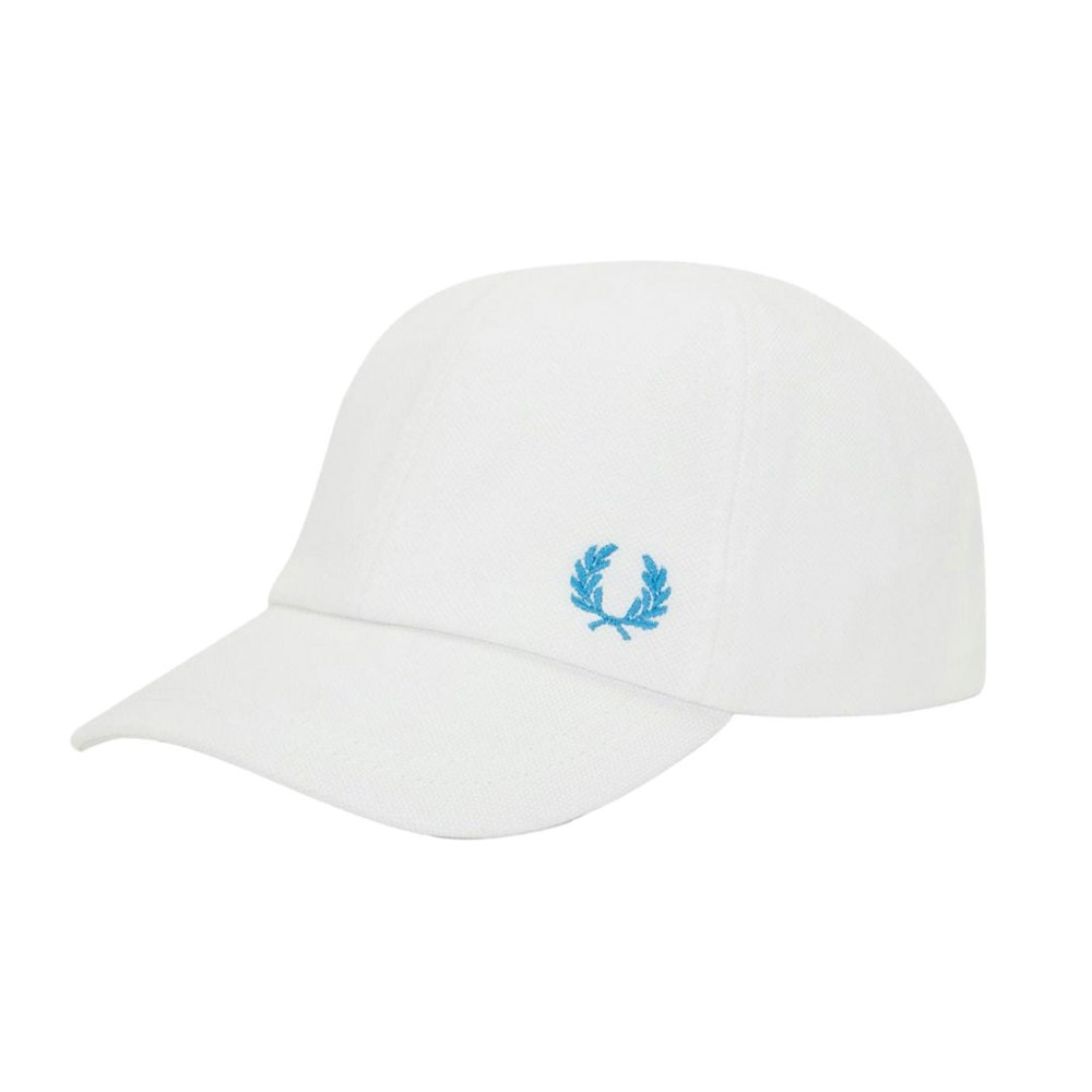 Fred Perry Classic Logo Snow White Cap | Rackhams