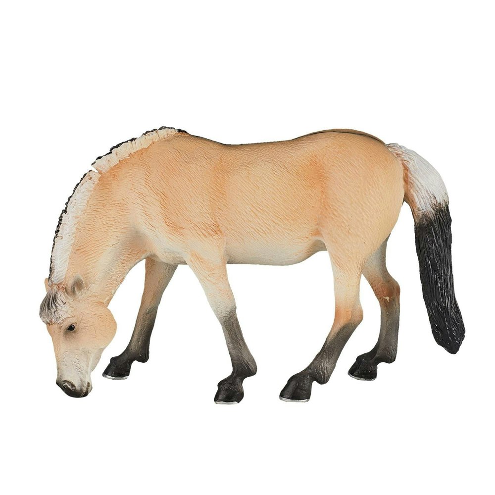 Mojo Fun Fjord Mare Horse Toy Figure 9 cm Height | Rackhams
