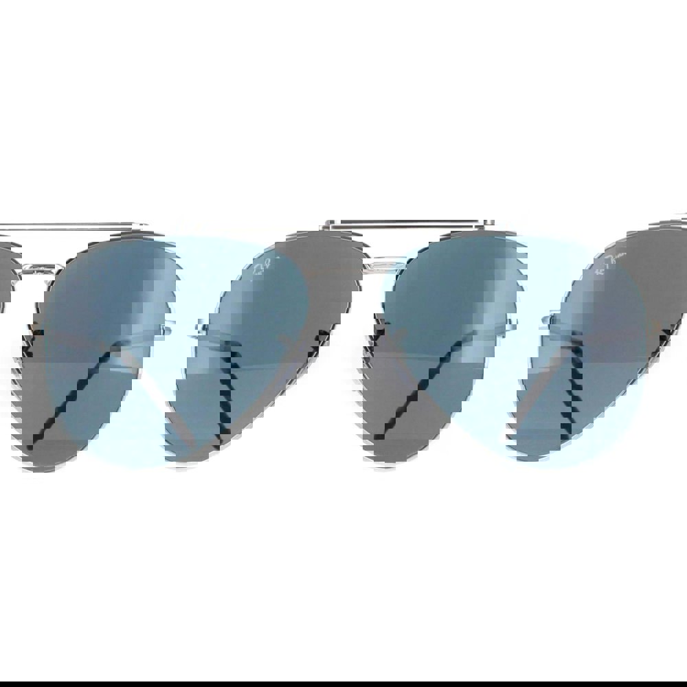 Ray-Ban RB3625 New Aviator Unisex Polished Silver | Rackhams