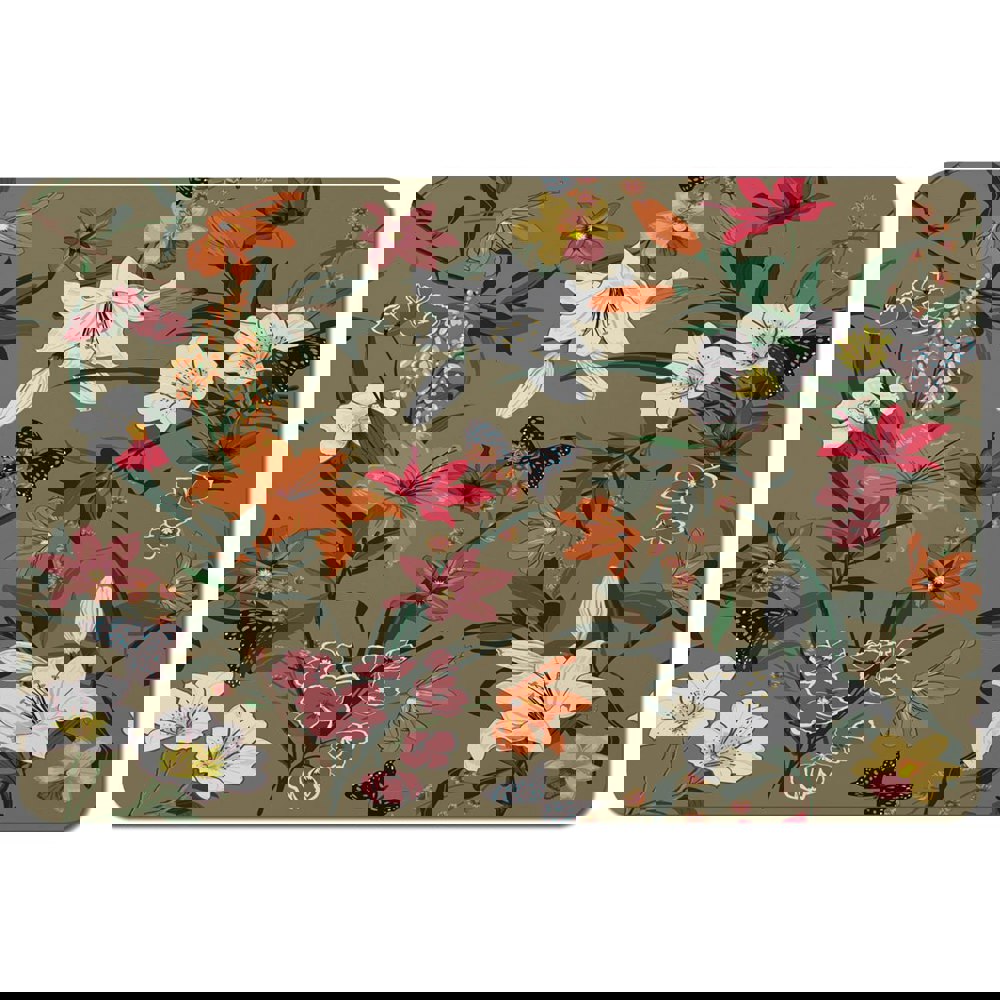 Benjamin Tate Design Selection Of Flowers (Placemat) | Rackhams