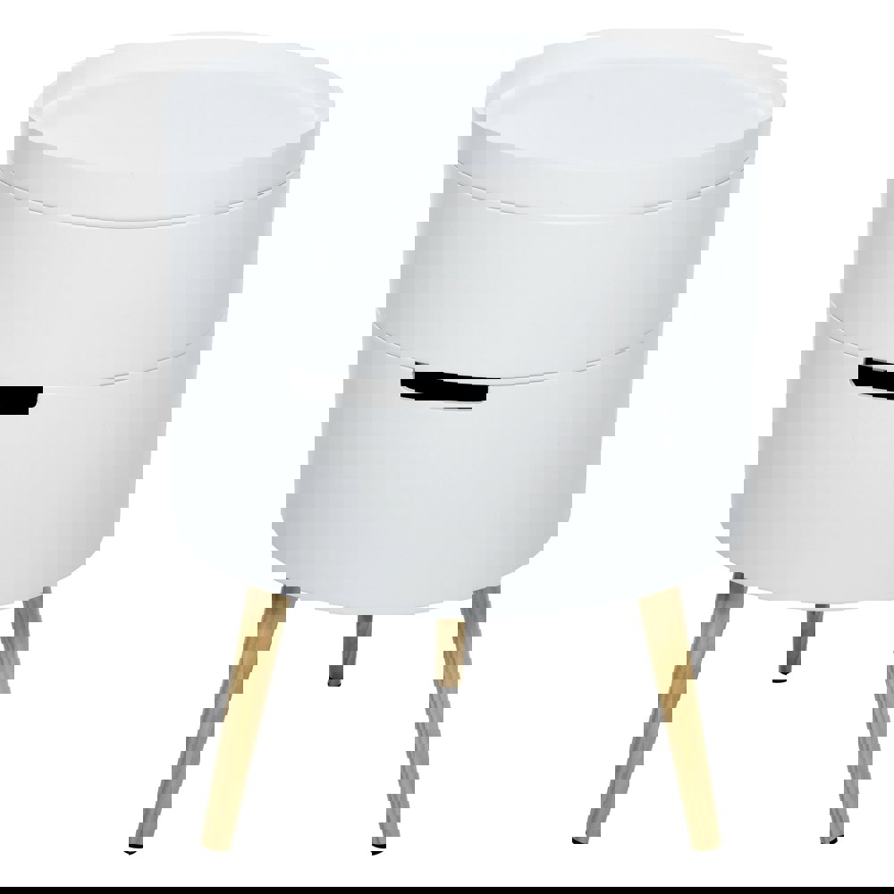 HOMCOM Side Coffee Table End Desk Night Stand Storage | Rackhams