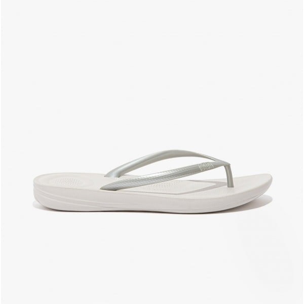 FitFlop IQUSHION Womens Ergonomic Toe Post Flip Flops | Rackhams