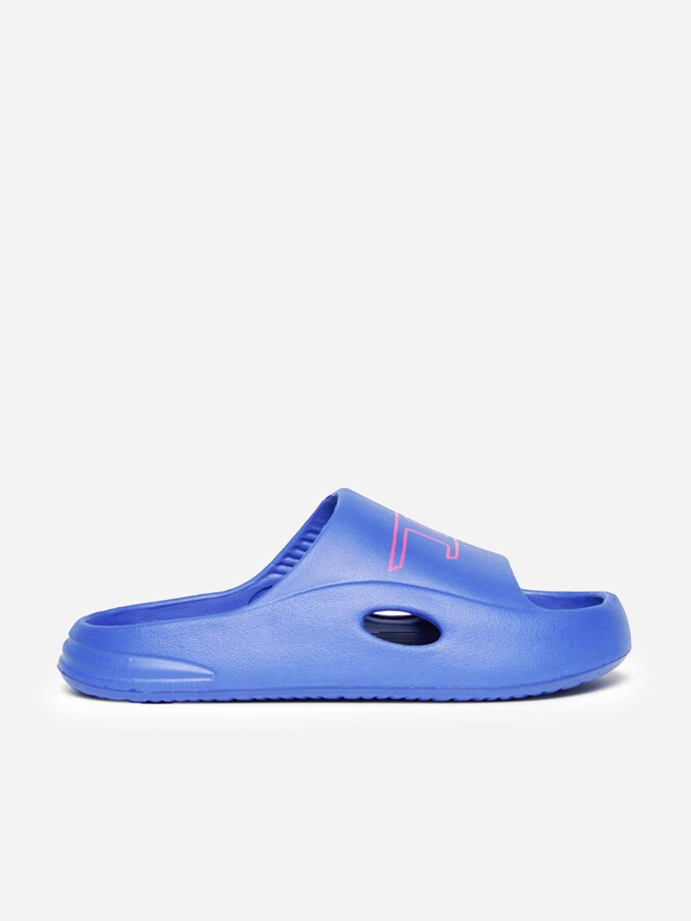 Diesel Kids Logo Sliders in Blue | Rackhams