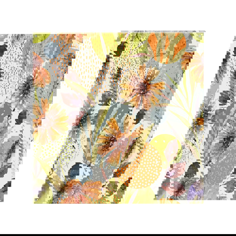 Benjamin Tate Design Autumn Flowers Splash Back | Rackhams