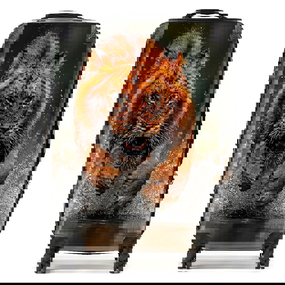 Warren Reed Finn Wilder: Wild Cat Suitcase | Rackhams