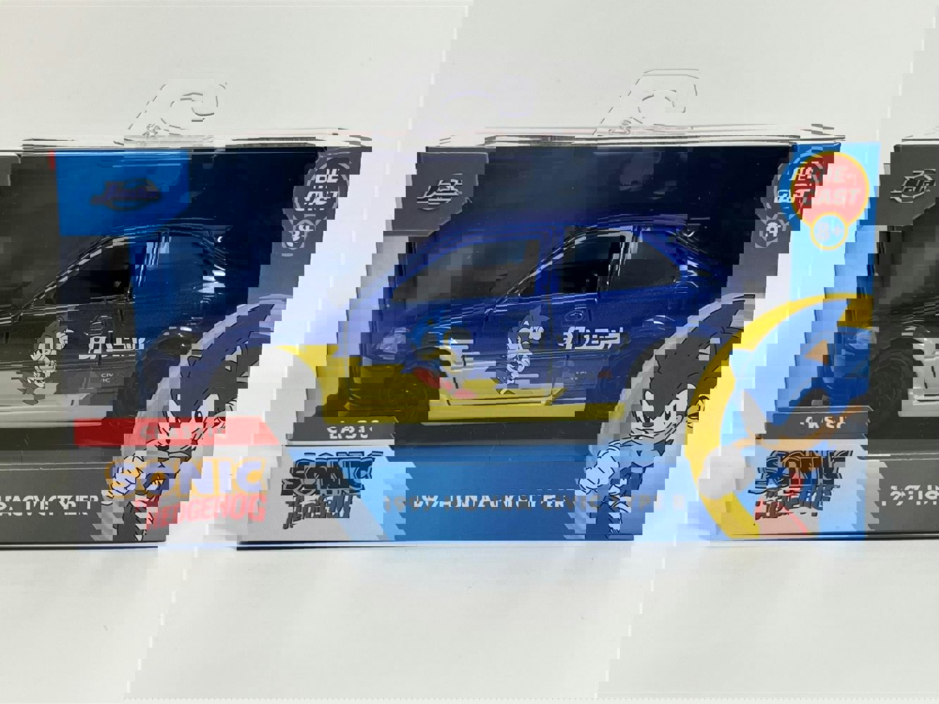 Jada Sonic The Hedgehog 1997 Honda Civic Type R 1:32 | Rackhams