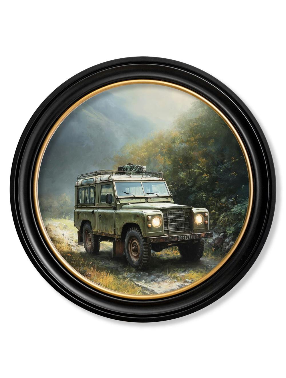 Exceptional Art Country Track Defender Green - Oxford | Rackhams