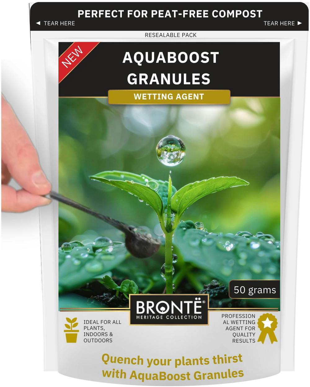 Bronte Heritage AquaBoost Water Retaining Granules 50g | Rackhams