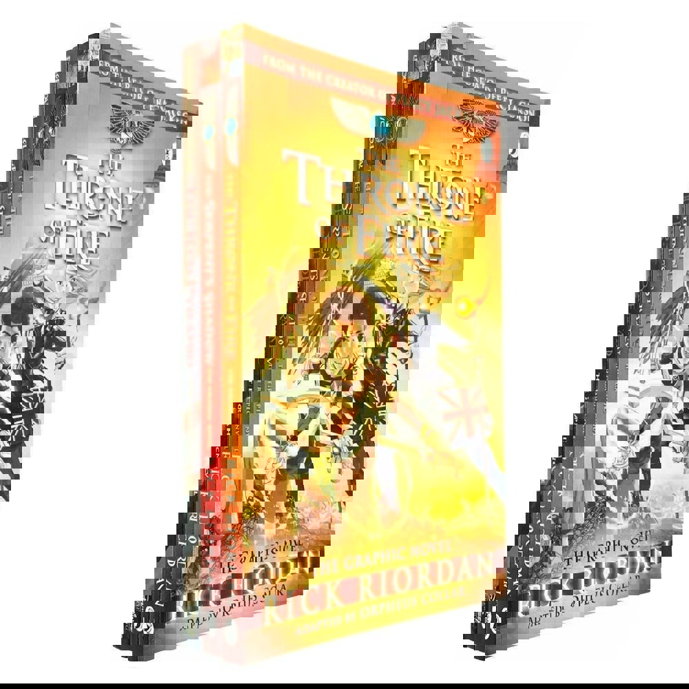 Kane Chronicles Graphic Novels 3 Books Collection Set | Rackhams