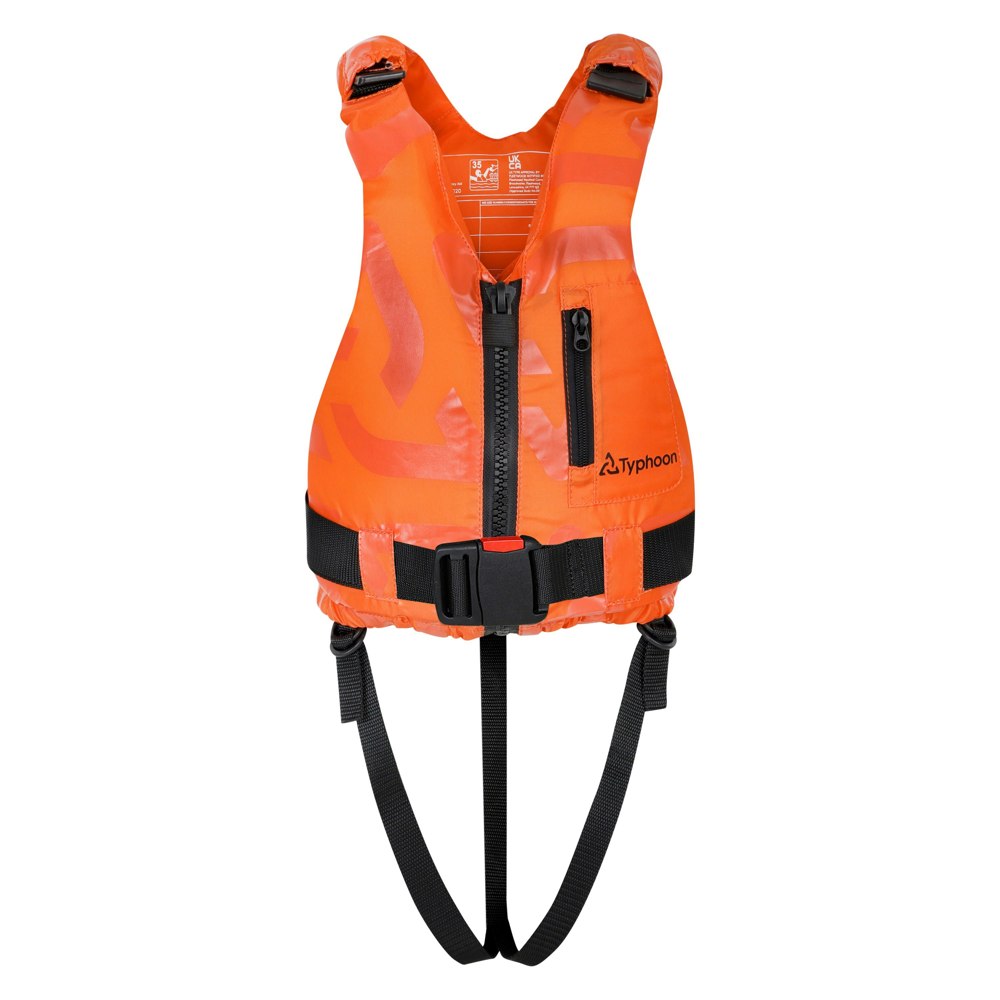 Typhoon Hudson Buoyancy Aid PFD - Orange | Rackhams