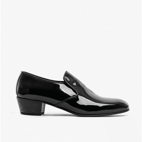 Club Cubano BILBAO Mens Patent Leather Plain Cuban | Rackhams