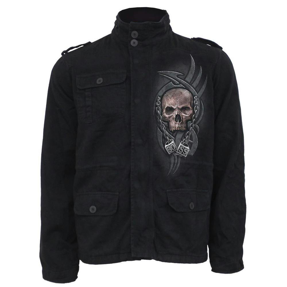 Spiral Direct BOSS REAPER - Military Lined Jacket with | Rackhams