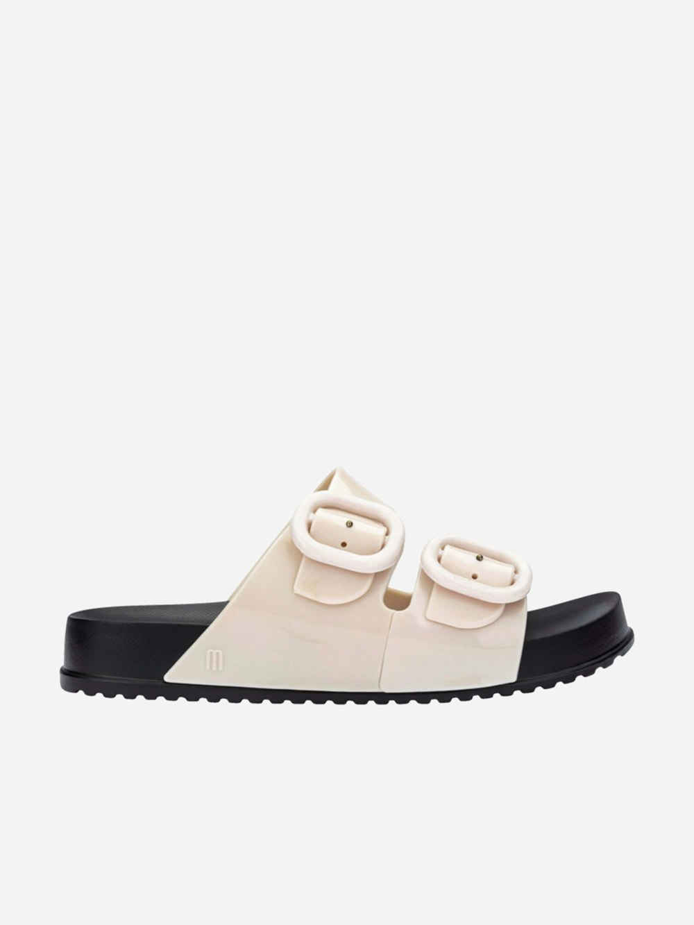 Mini Melissa Girls Cozy Slide Sandals in Ivory | Rackhams