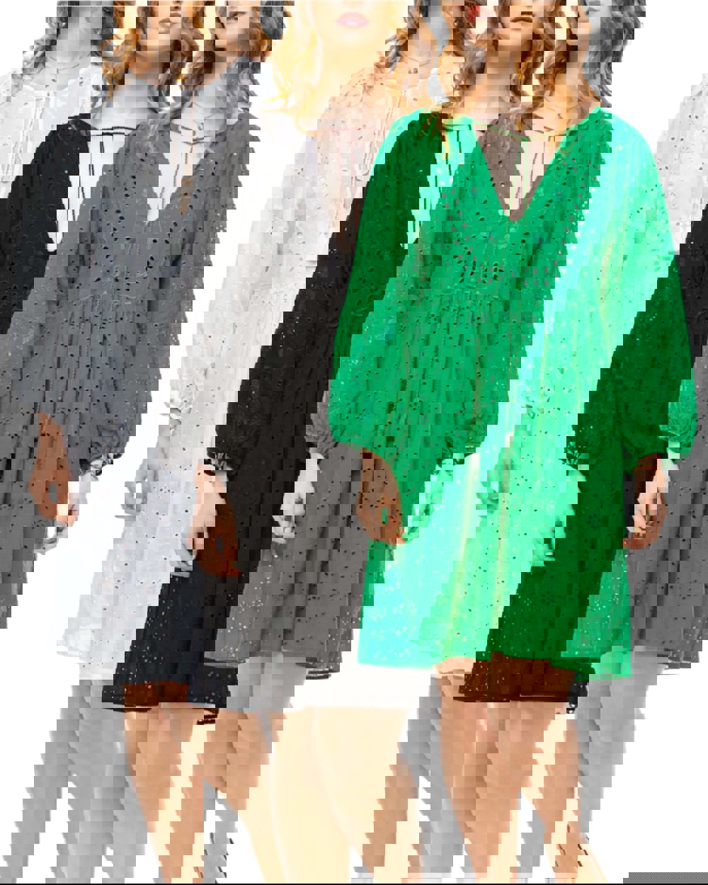 Elle Jane Embroidery Anglaise Beach Dress Multi Pack | Rackhams