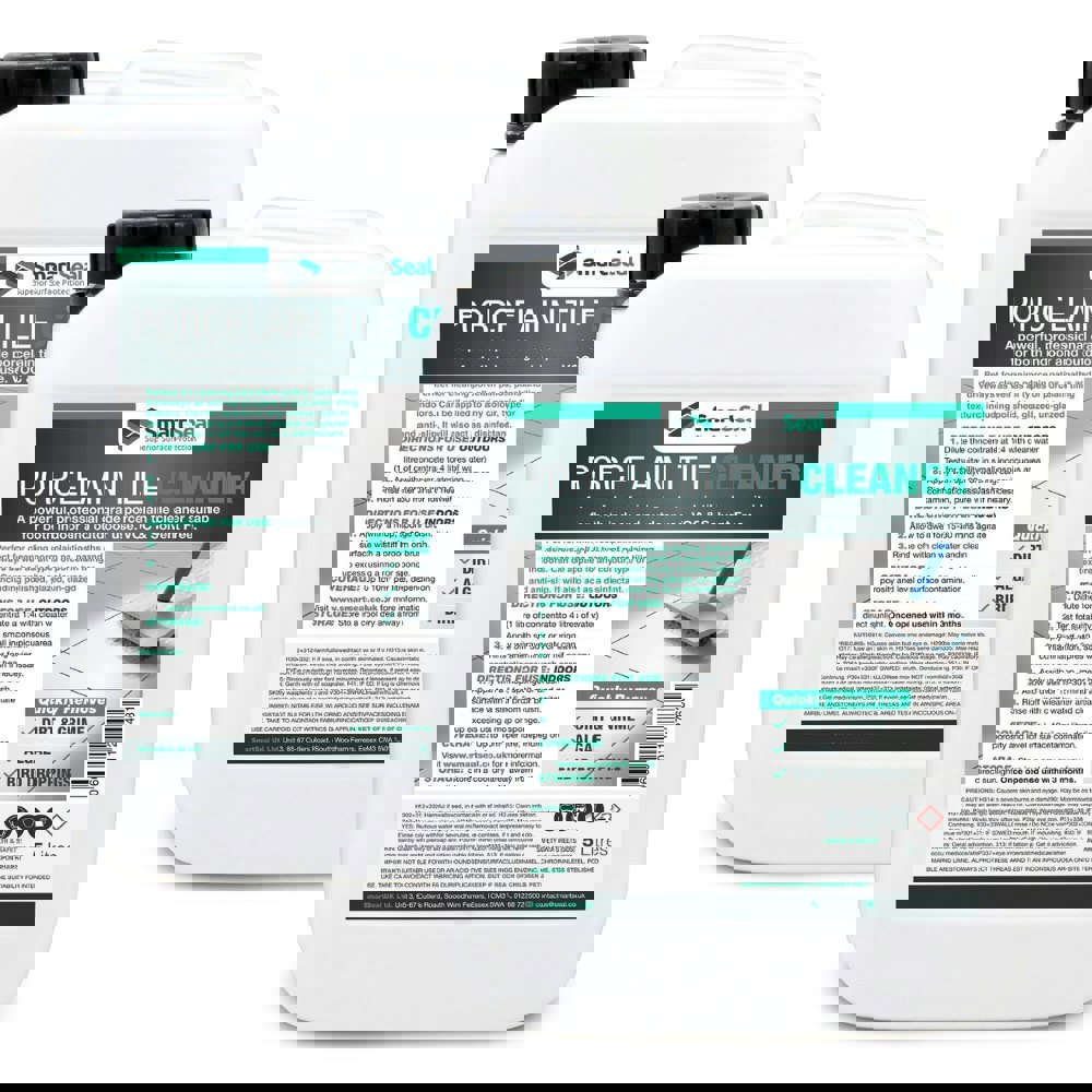 Smartseal Porcelain Tile Cleaner, 2 x 5 Litre | Rackhams