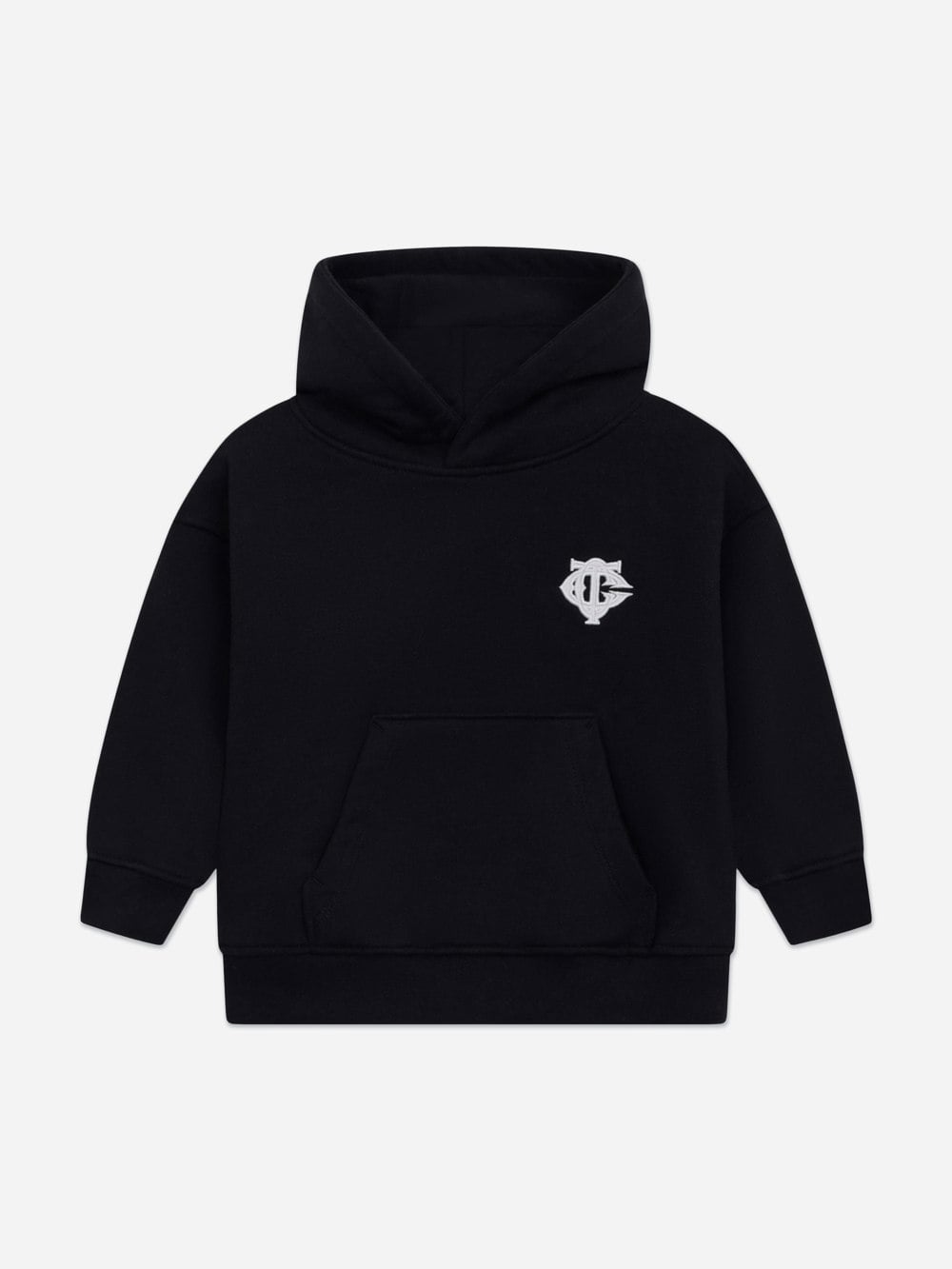 The Couture Club Kids Emblem Applique Hoodie in Black | Rackhams