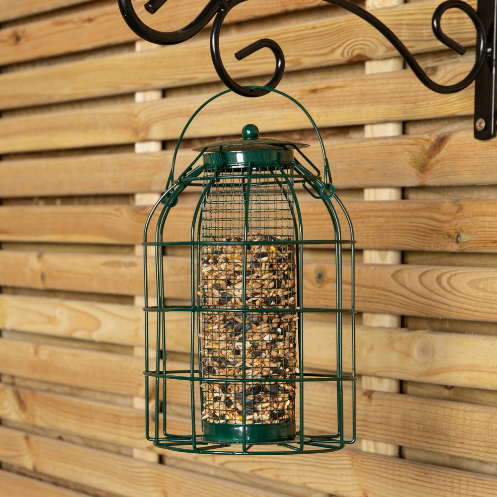Samuel Alexander Metal Hanging Bird Nut Feeder with | Rackhams