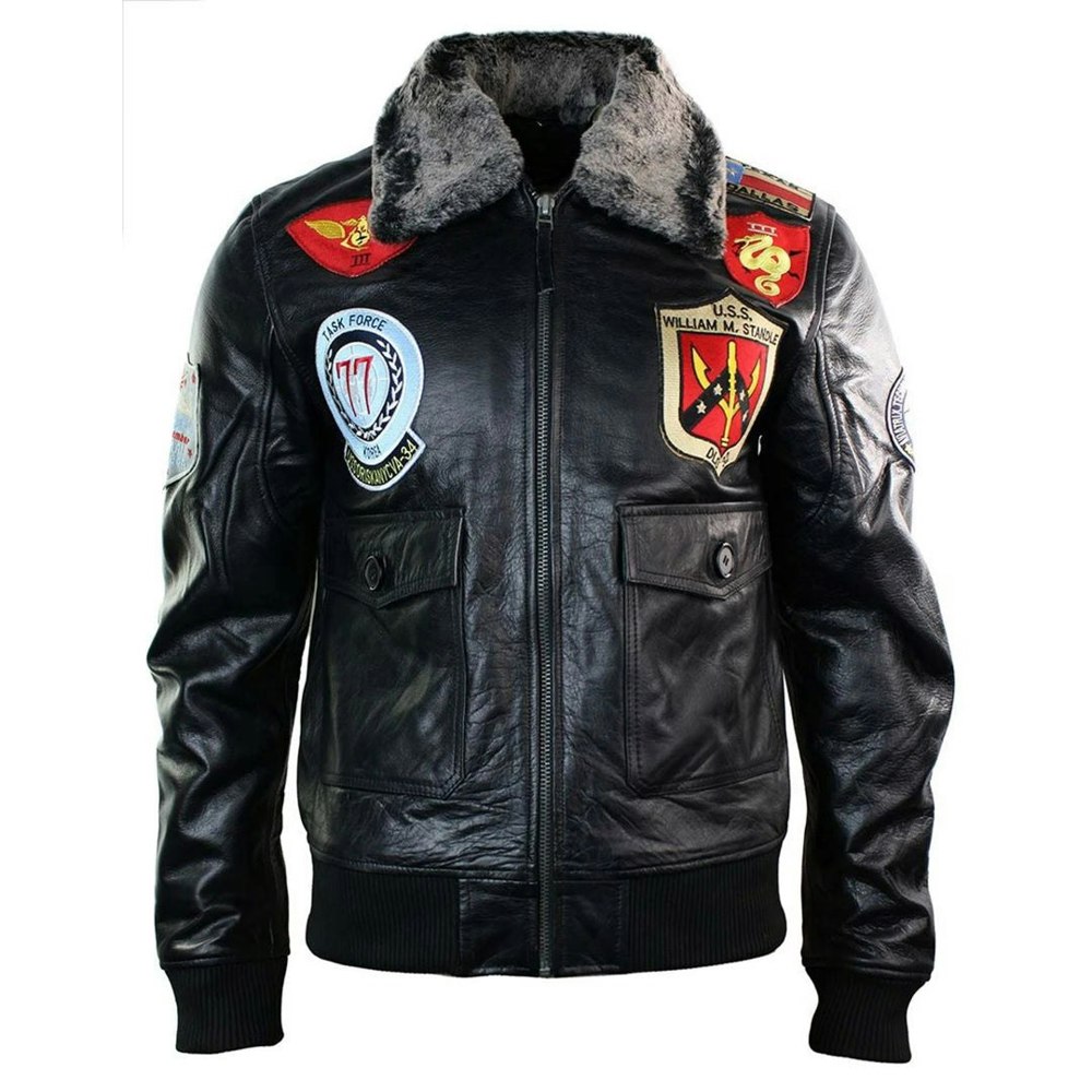 Aviatrix Men's Leather US Aviator Air Force Pilot | Rackhams