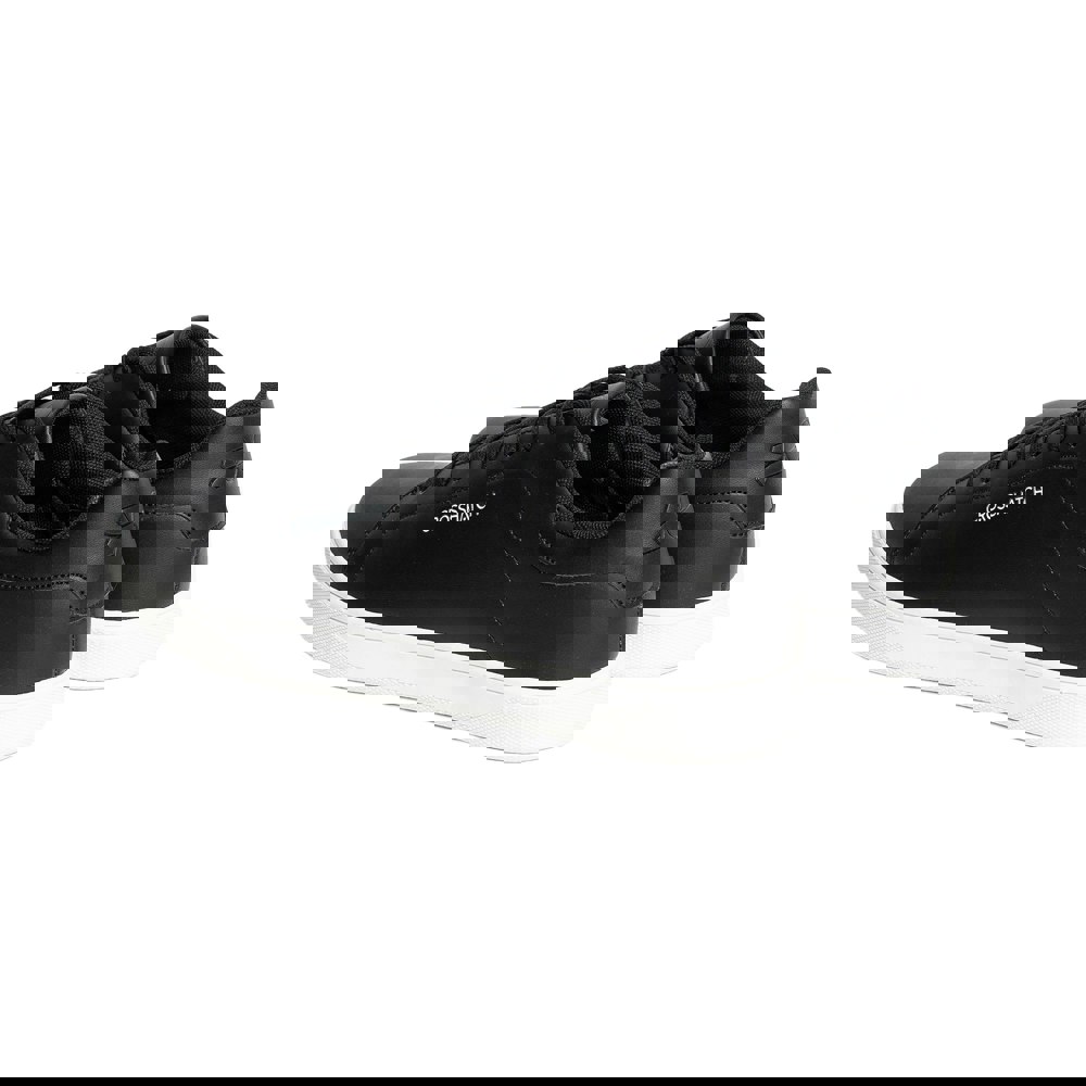 Crosshatch Mens Judas Trainers - Black | Rackhams