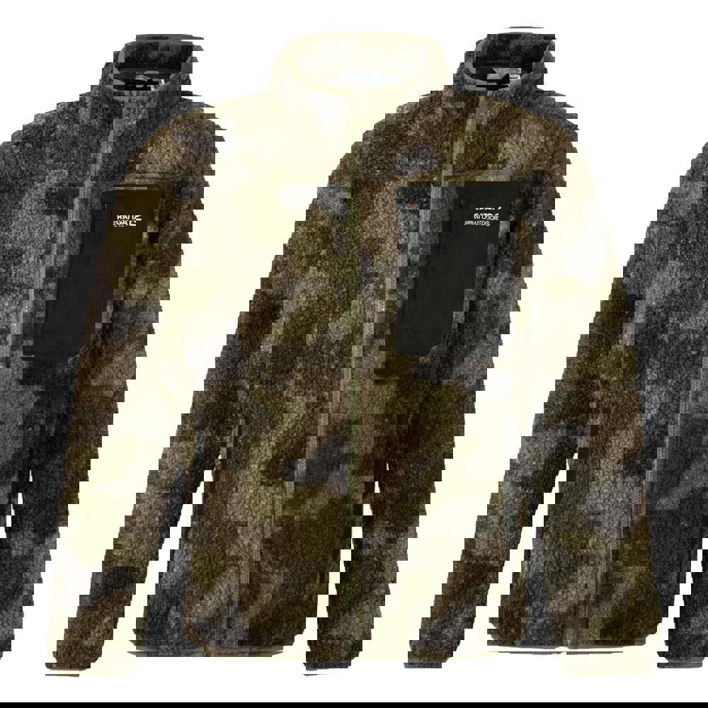 Regatta Kids Frankie Full Zip Fleece Jacket - Olive | Rackhams