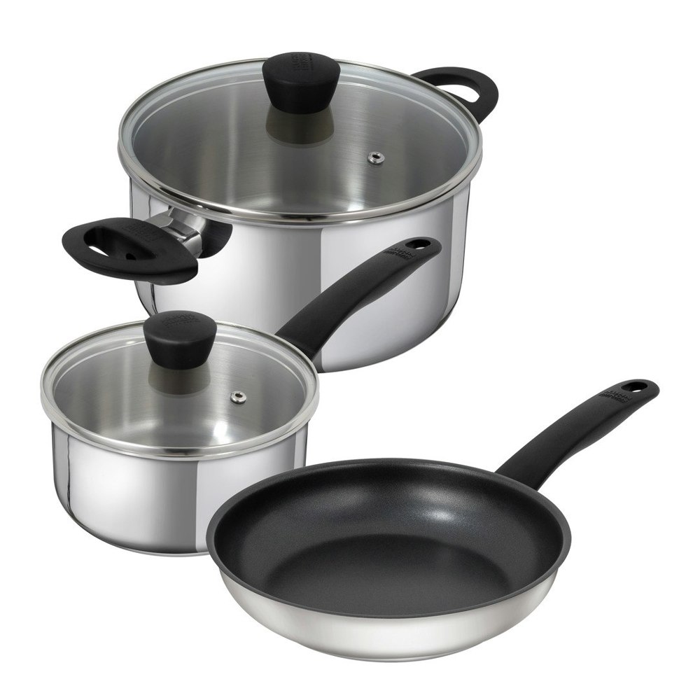 Kuhn Rikon Classic Induction Cookware Set 3pc Rackhams