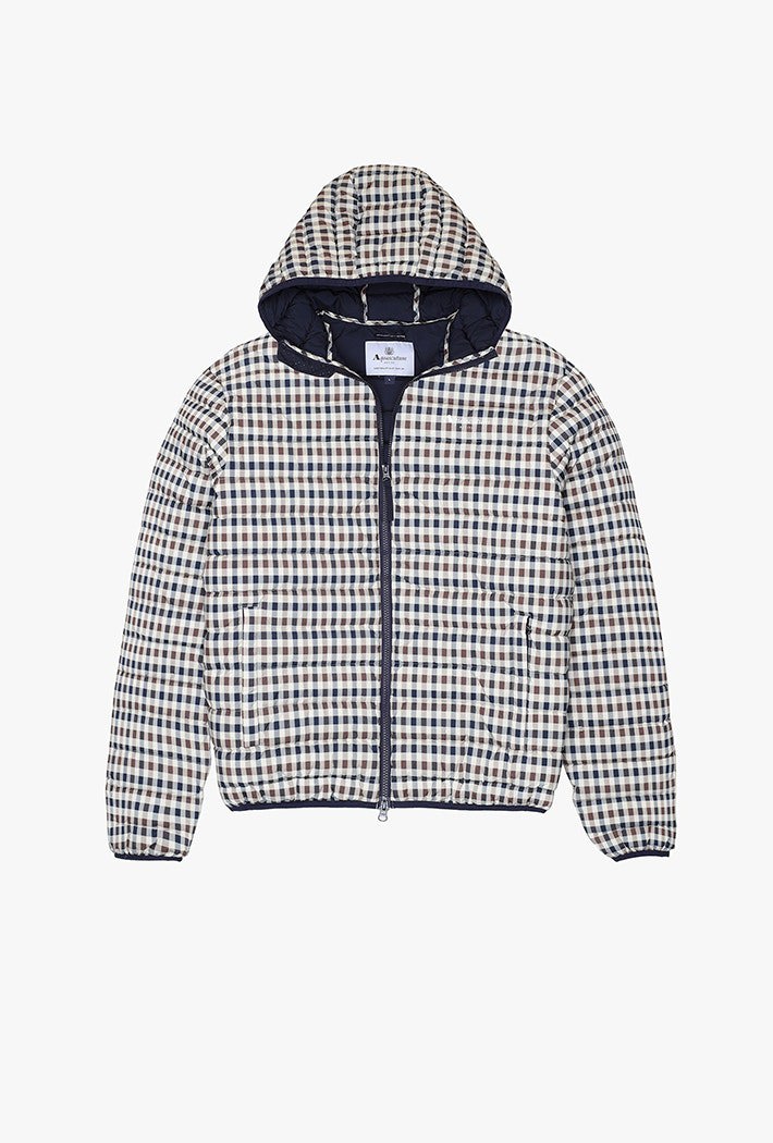 Aquascutum Hooded 100gsm Padded Jacket | Rackhams