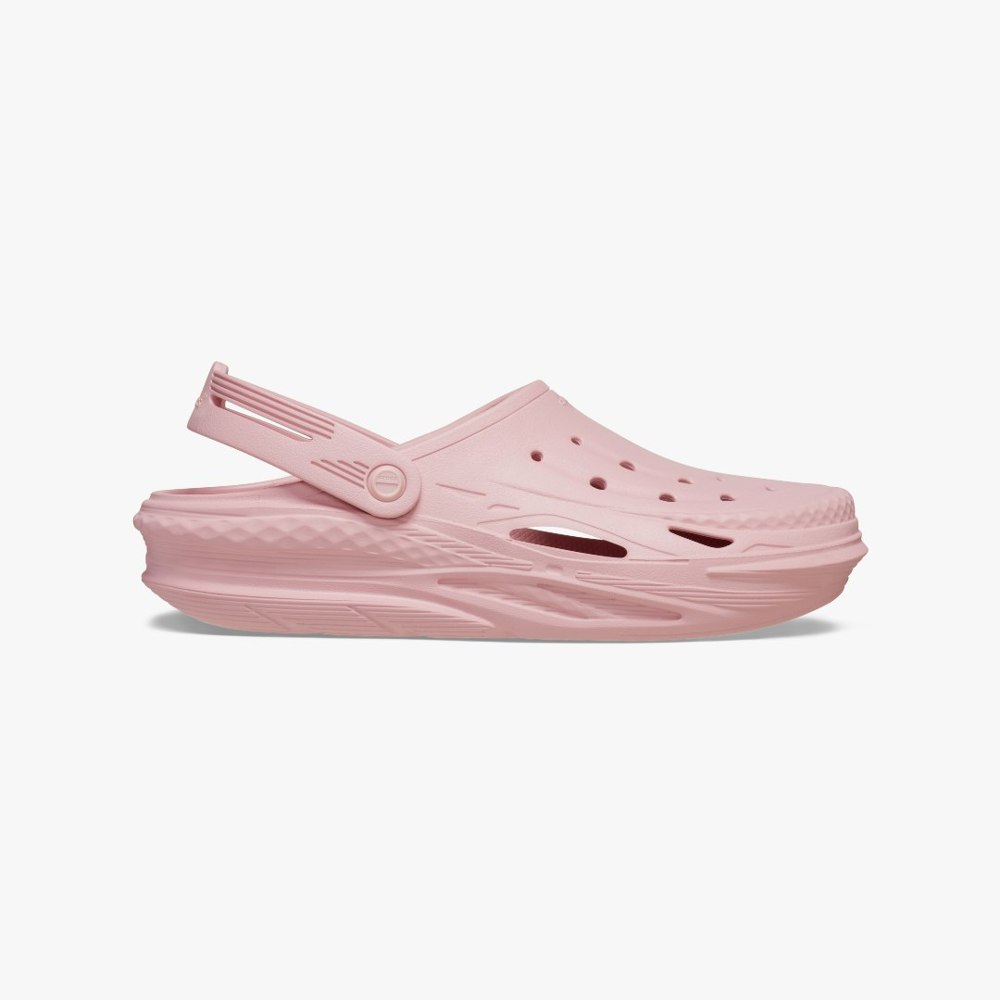 Crocs 209501-606 OFF GRID CLOG Womens Clogs Petal Pink | Rackhams