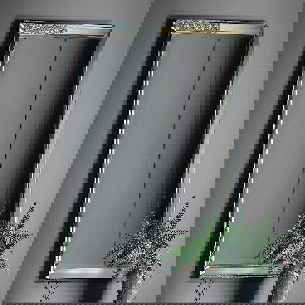 Exclusive Mirrors Luna Overmantle Venetian Wall Mirror | Rackhams