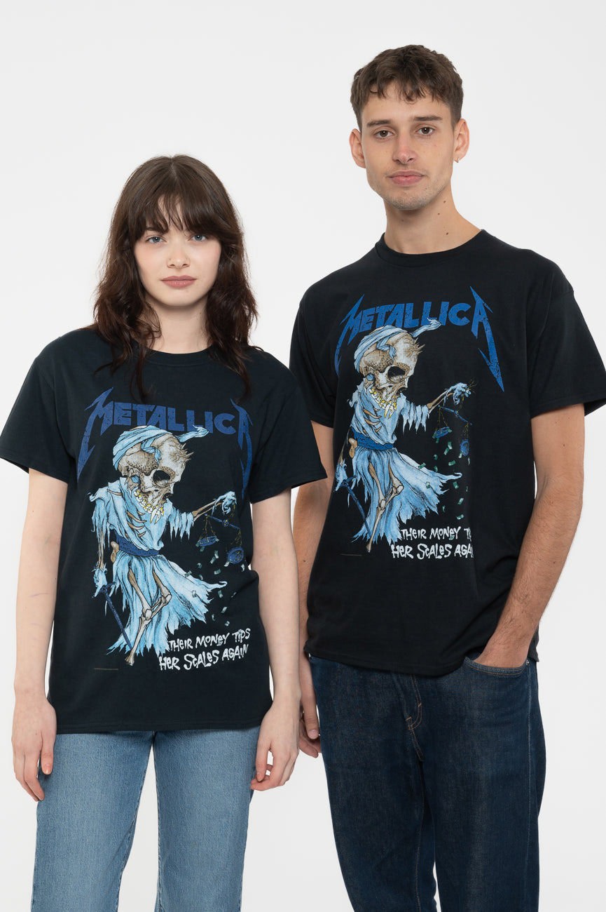 Metallica Doris Band Logo T Shirt | Rackhams