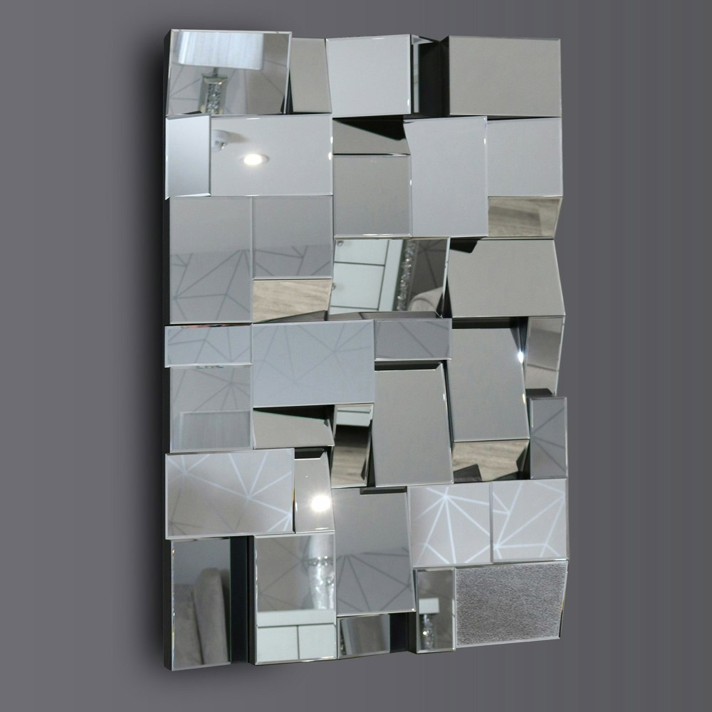 Exclusive Mirrors Earthquake Large Multi Faceted | Rackhams