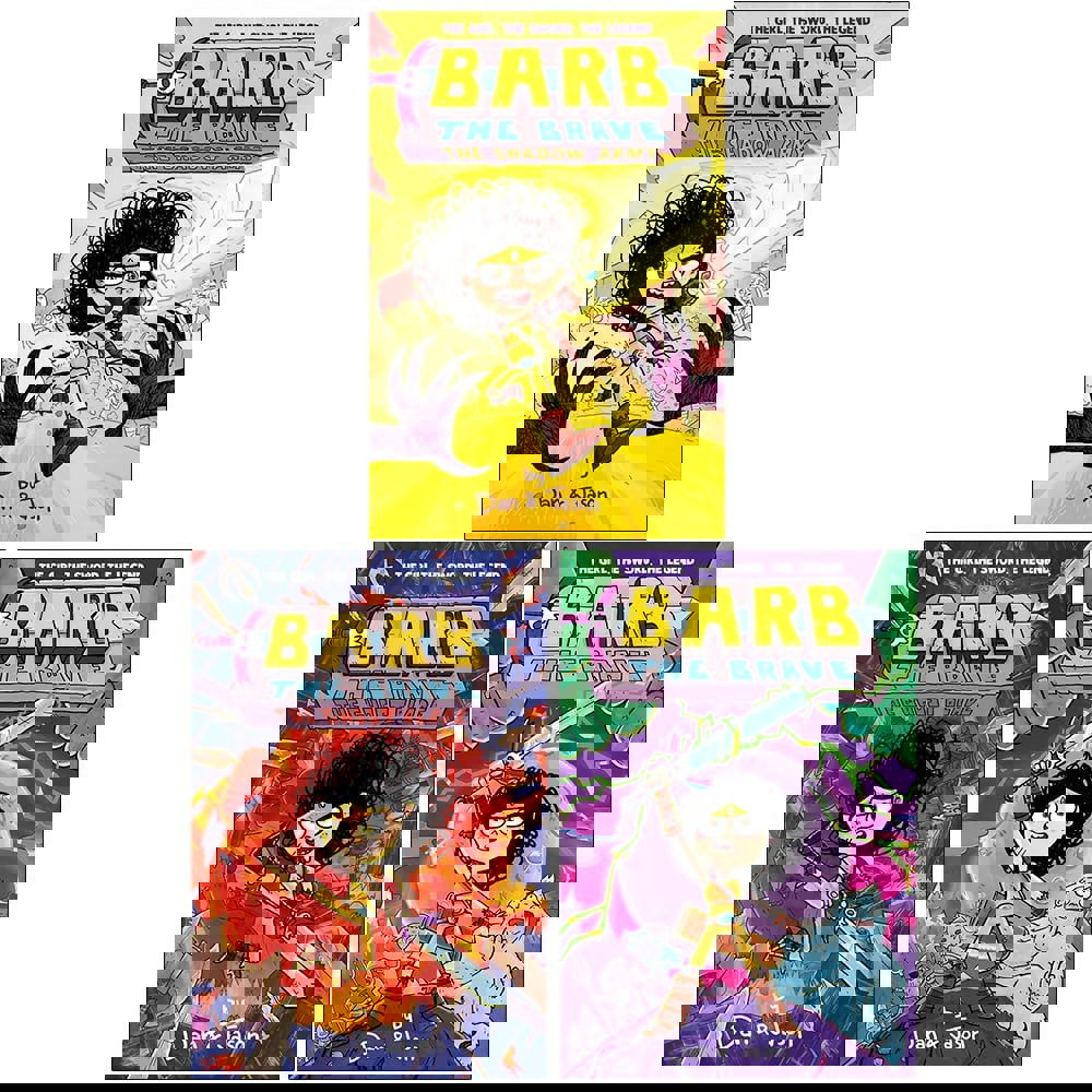 Barb the Brave Series 3 Books Collection Set By Dan | Rackhams